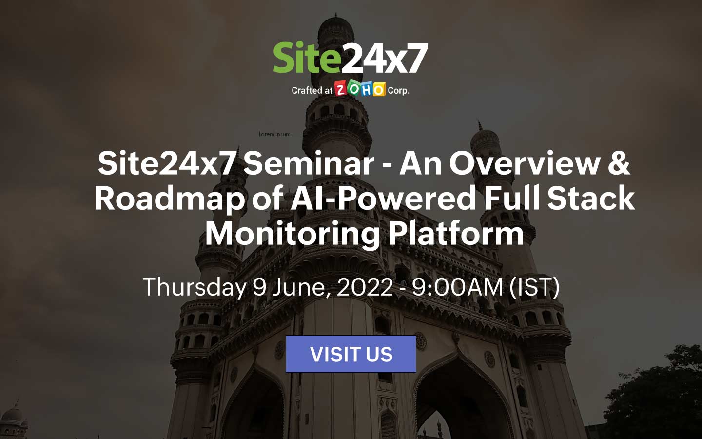 Site24x7 Seminar - An Overview & Roadmap of AI-Powered Full Stack ...