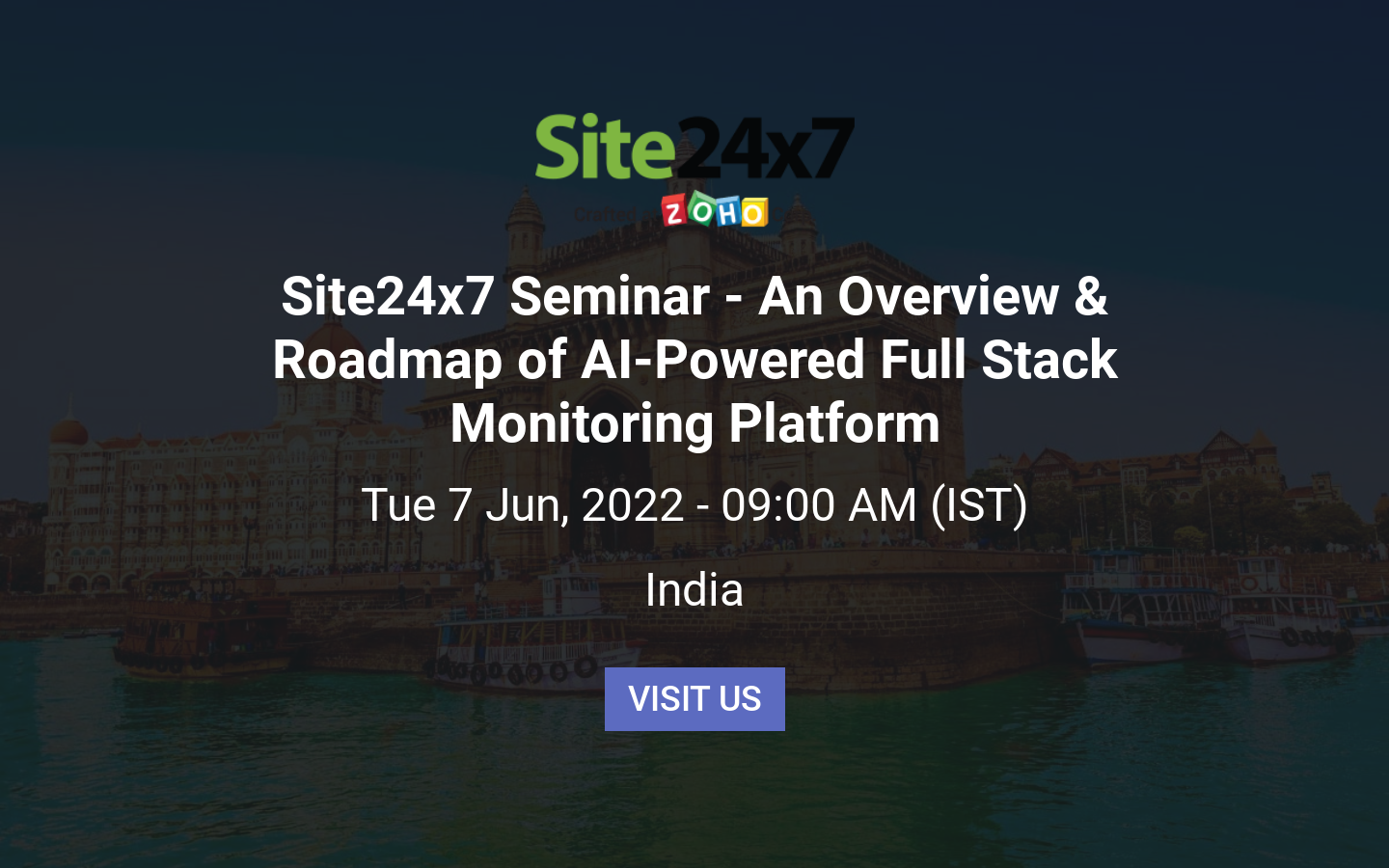 Site24x7 Seminar - An Overview & Roadmap of AI-Powered Full Stack ...
