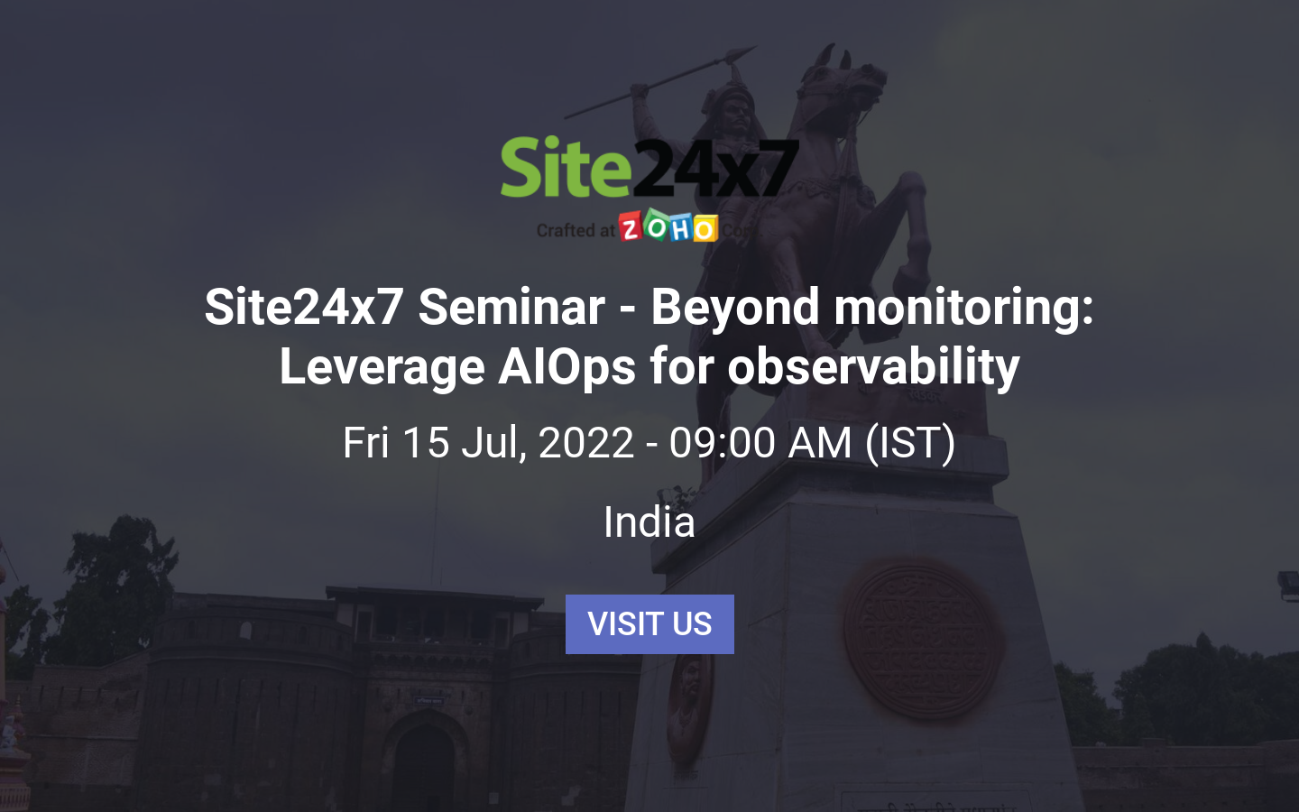 Site24x7 Seminar - Beyond monitoring: Leverage AIOps for observability