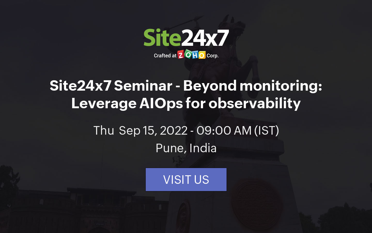 Site24x7 Seminar - Beyond monitoring: Leverage AIOps for observability