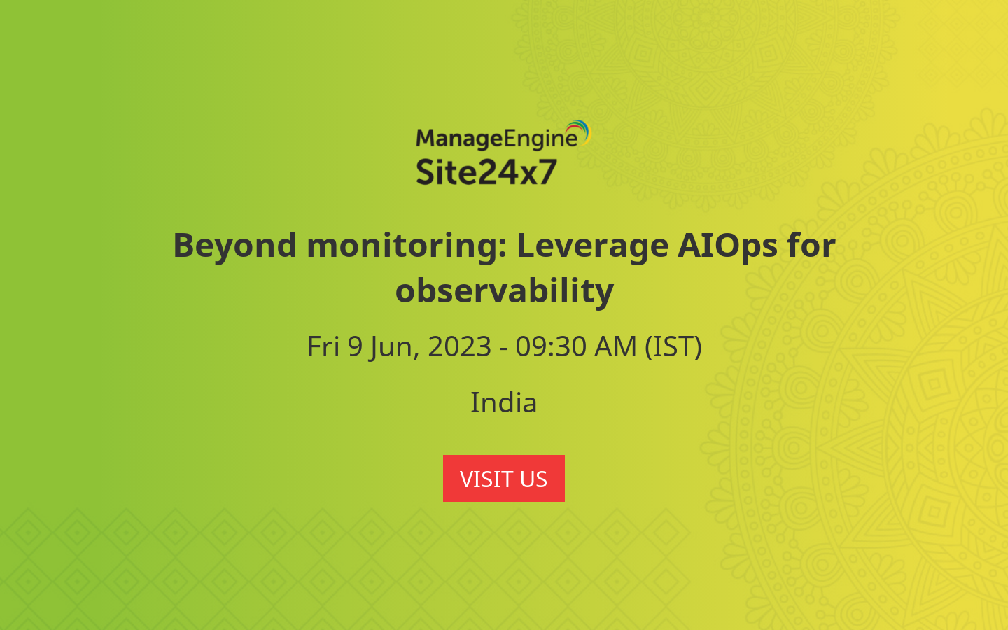 Beyond monitoring: Leverage AIOps for observability